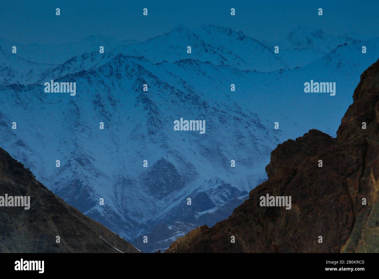 Rumbak valley. Hemis National Park. Himalayas. Ladakh, India Stock ...