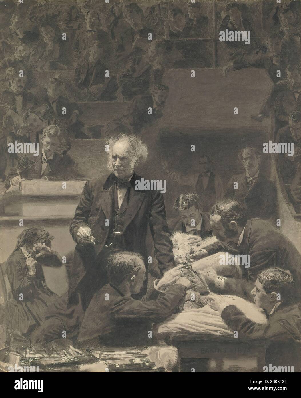 “the gross clinic” by thomas eakins hi-res stock photography and images ...