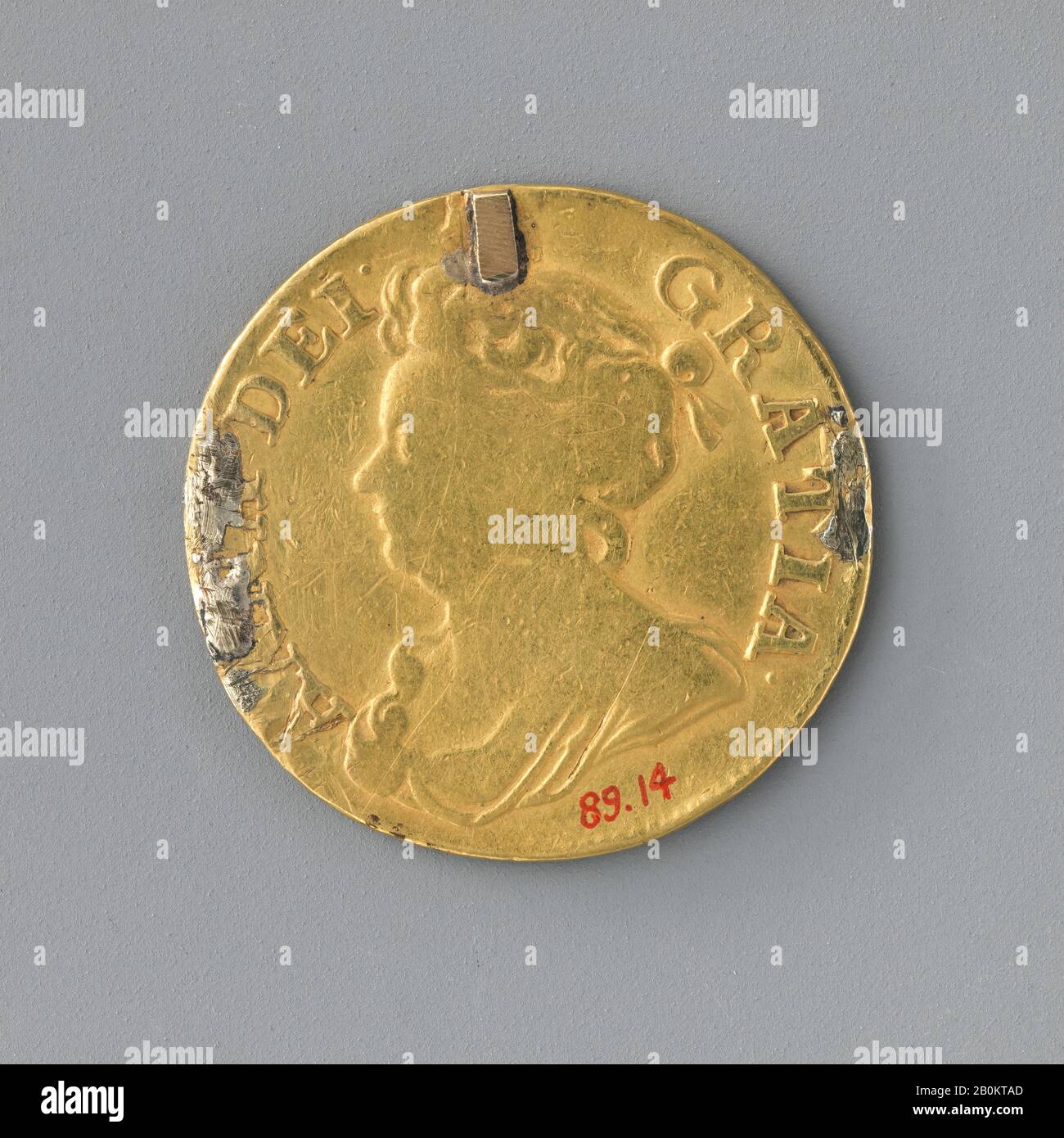Queen Anne (r. 1702–14) guinea, British, 1710, British, Gold, Coins ...