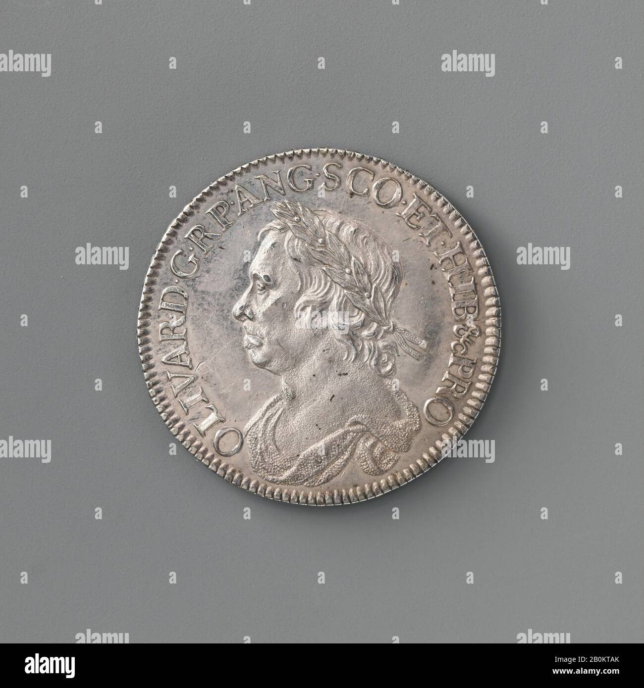 Oliver Cromwell (Protector 1653–58), British, 1658, British, Silver ...