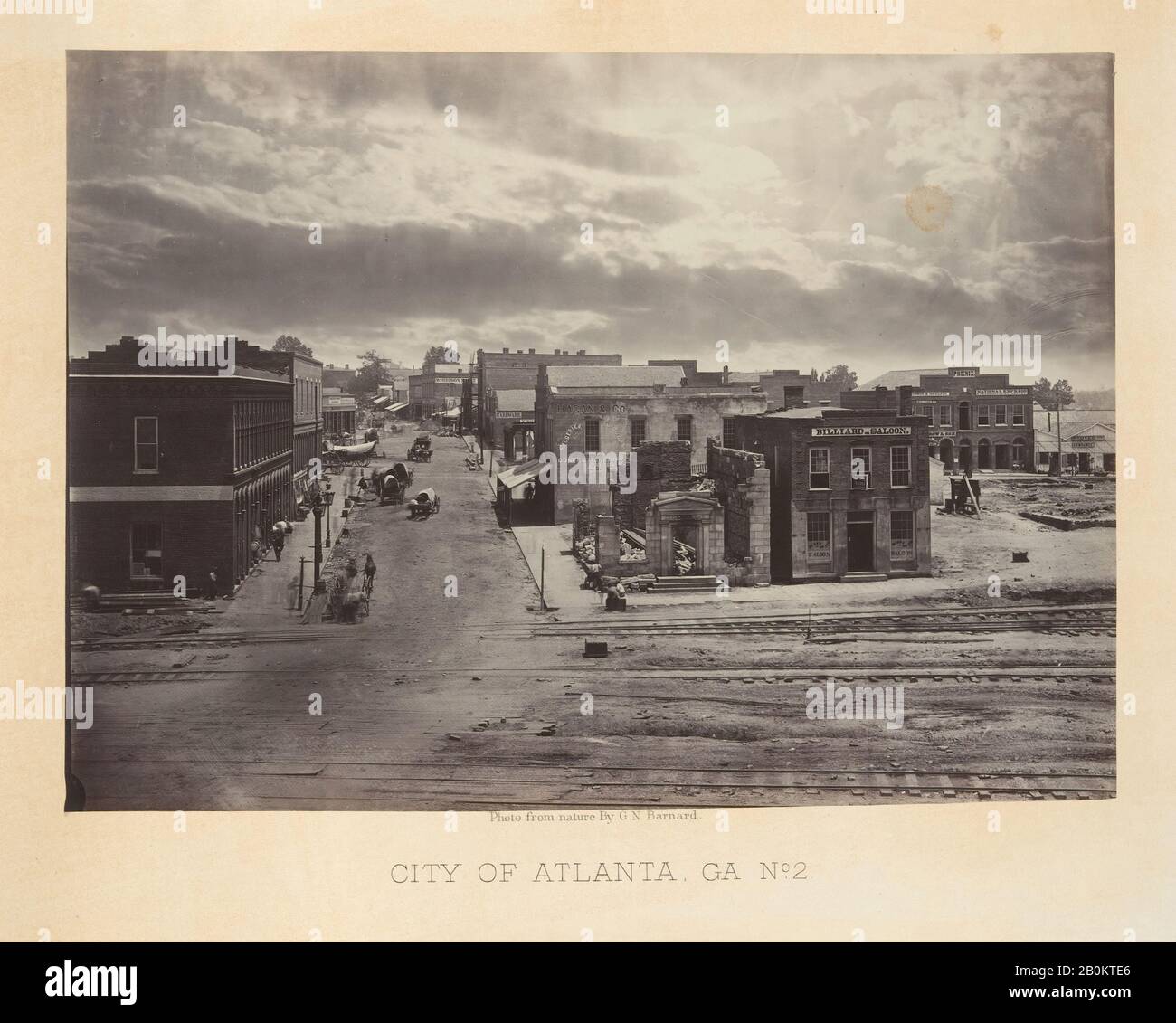 George N. Barnard, City of Atlanta, Georgia No. 2, George N. Barnard ...
