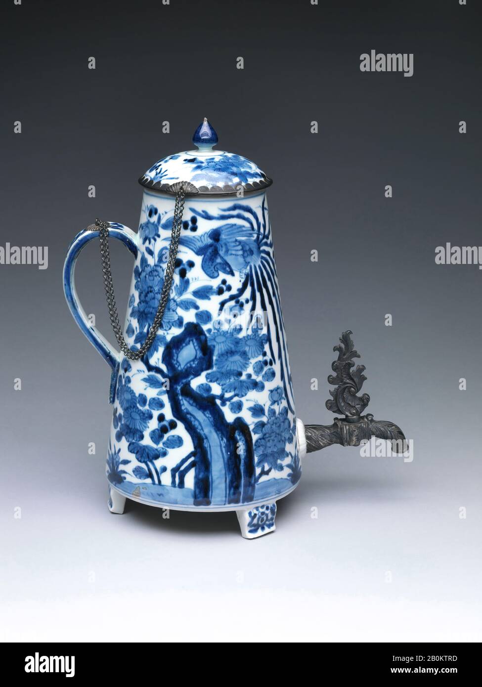 Coffee Pot, Japan, 1650–75, Japan, White porcelain (Arita ware ...