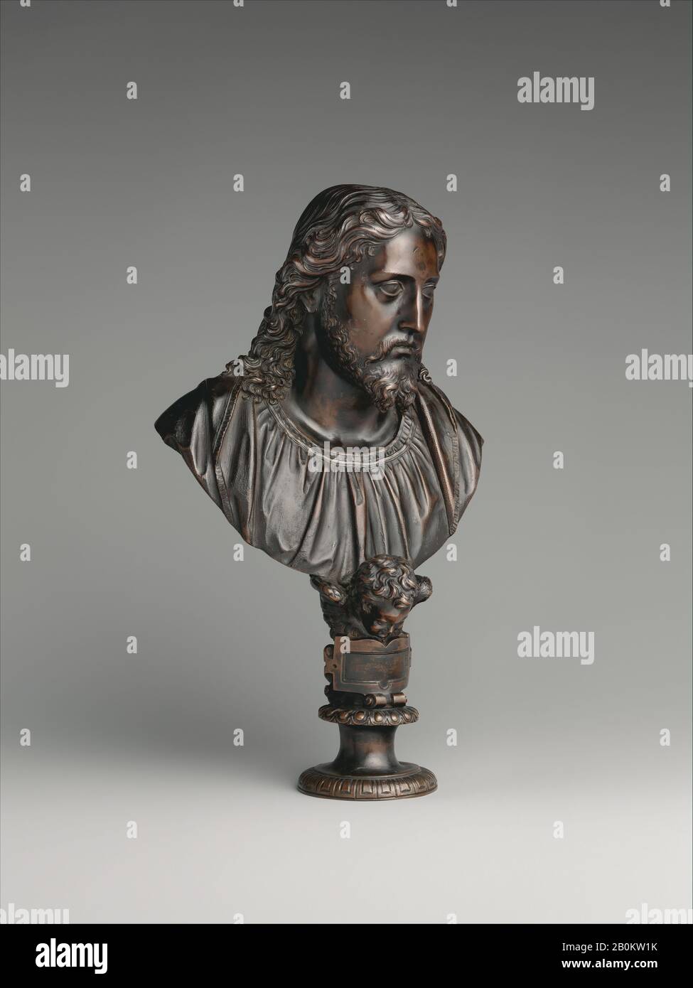 Bust of Christ, Italian, Rome, late 16th century, Italian, Rome, Bronze ...