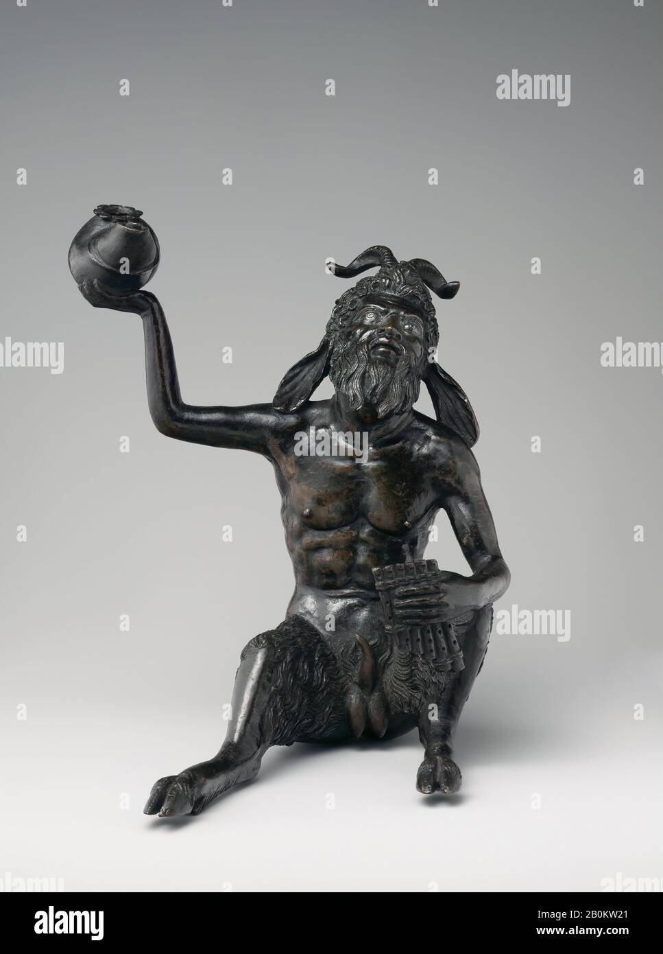 Andrea Briosco, called Riccio, Seated Satyr, Italian, Padua, Andrea ...