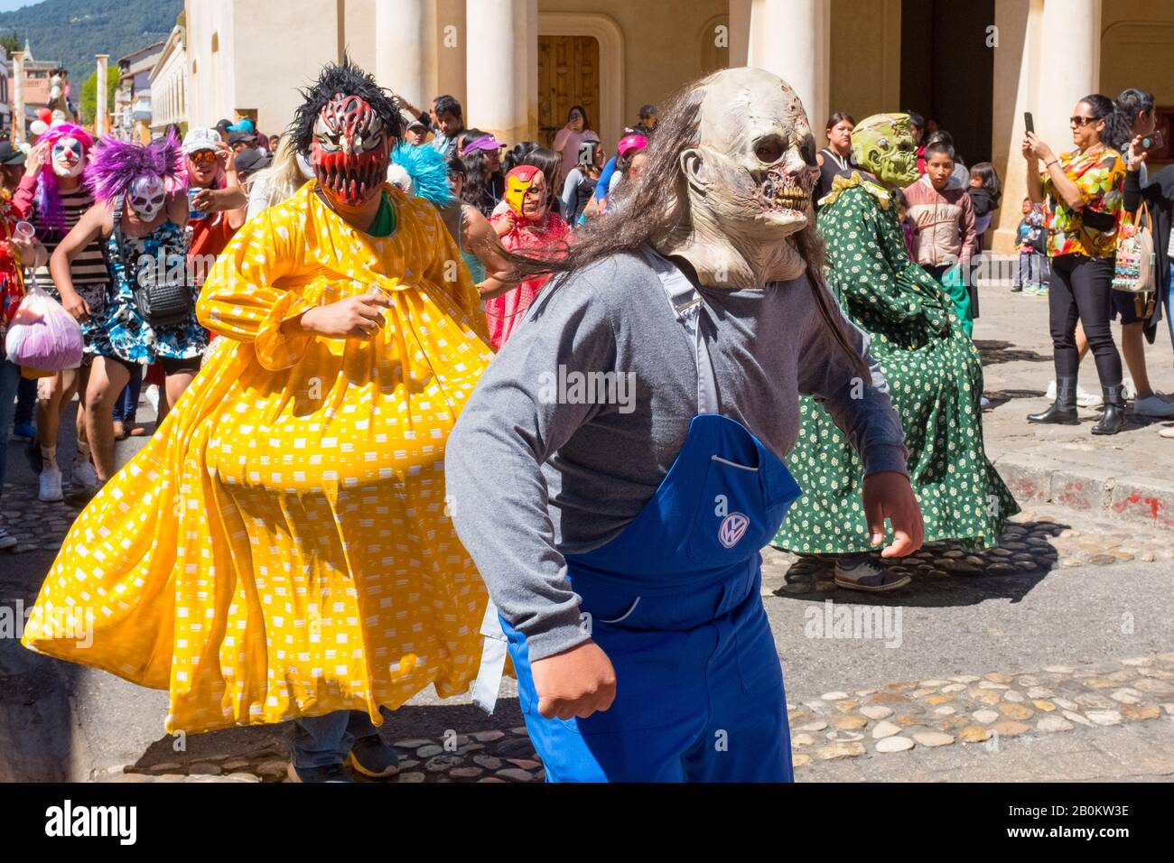 Parade, San Cristobal de Las Casas, Chiapas, Mexico Stock Photo - Alamy