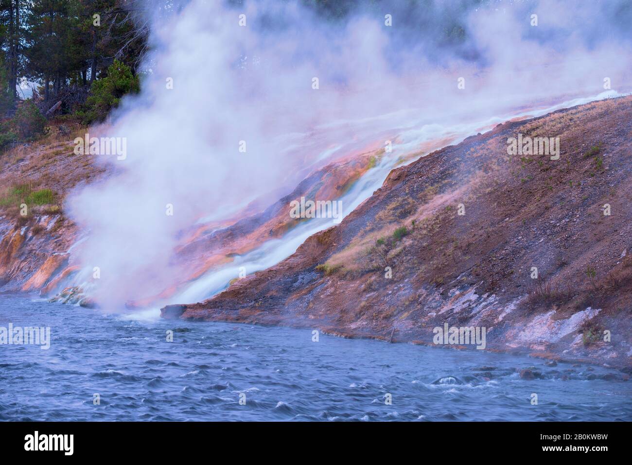 Hot river water hi-res stock photography and images - Alamy