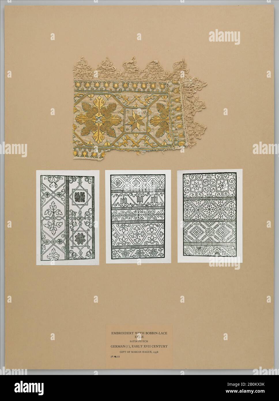 Piece, possibly German, early 17th century, possibly German, Linen and ...