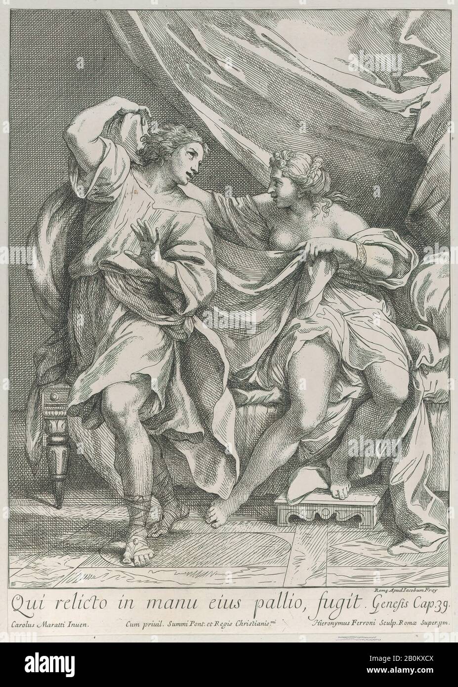 Joseph and potiphars wife hi-res stock photography and images - Alamy