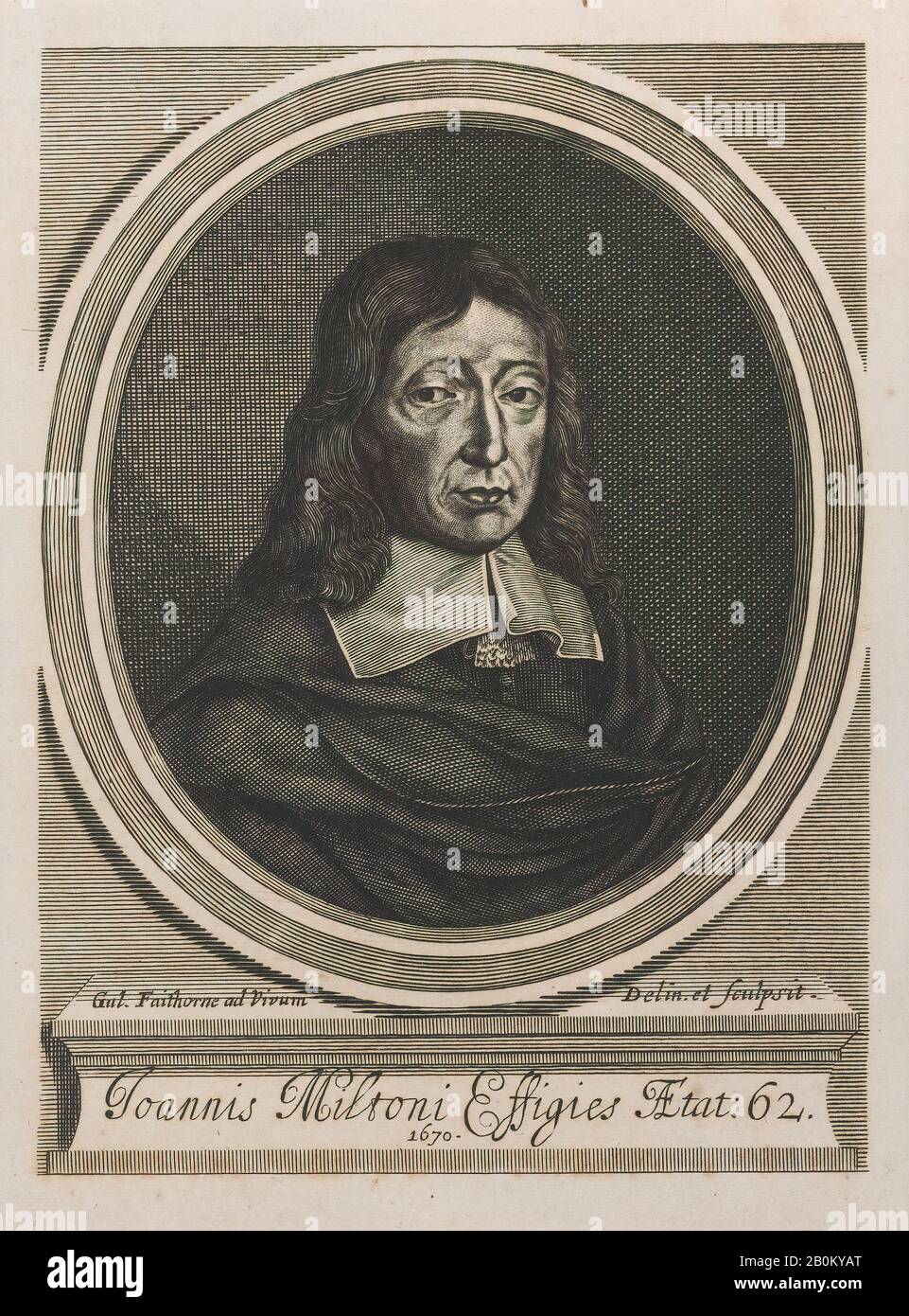 William Faithorne the Elder, John Milton, William Faithorne the Elder ...