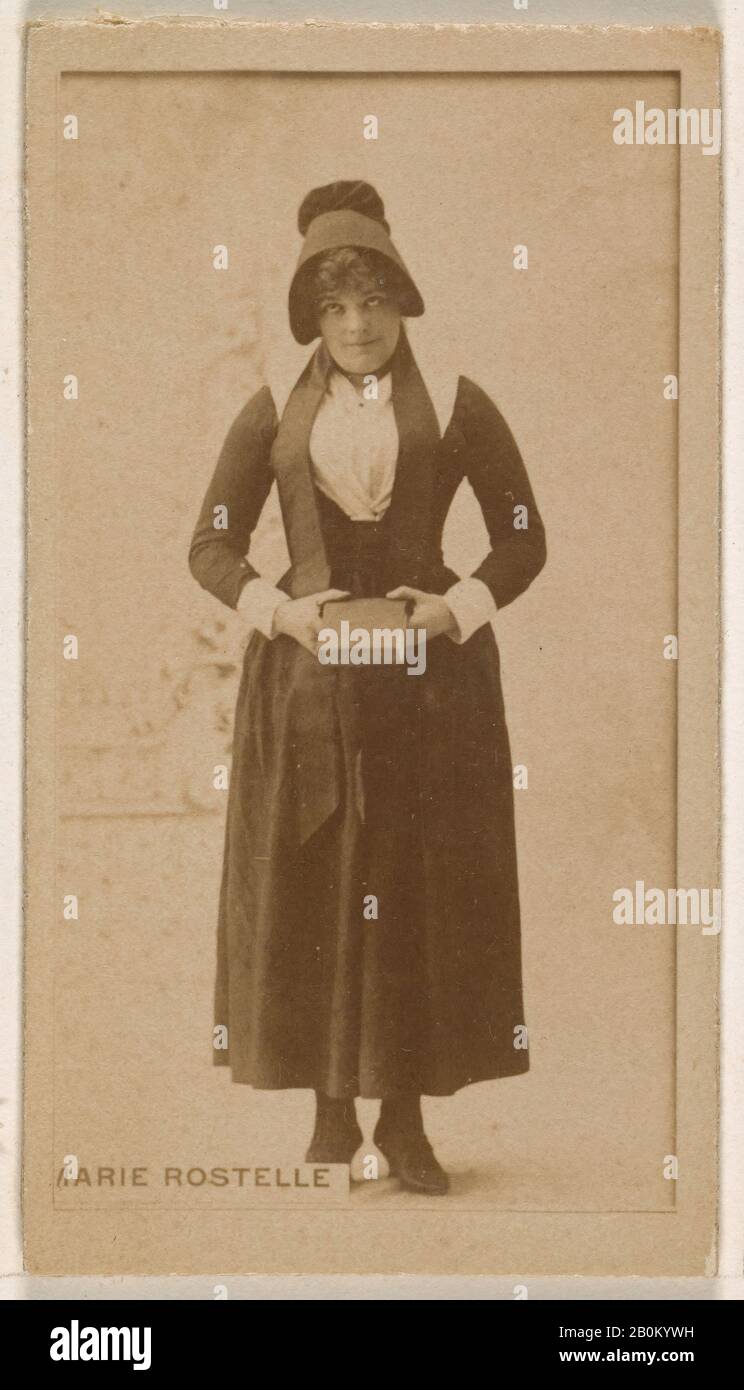 Issued by Kinney Brothers Tobacco Company, Marie Rostelle, from the ...