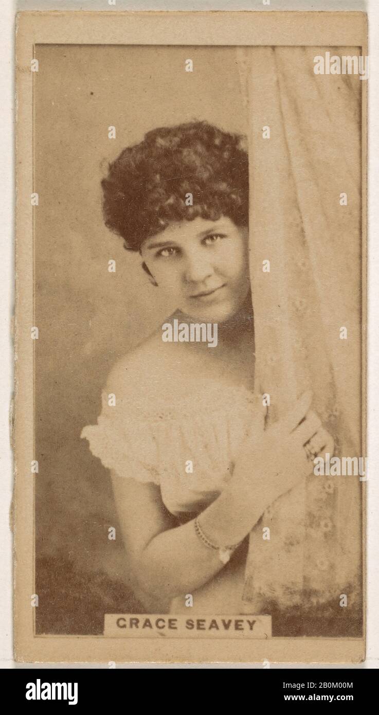 Issued by Kinney Brothers Tobacco Company, Grace Seavey, from the ...