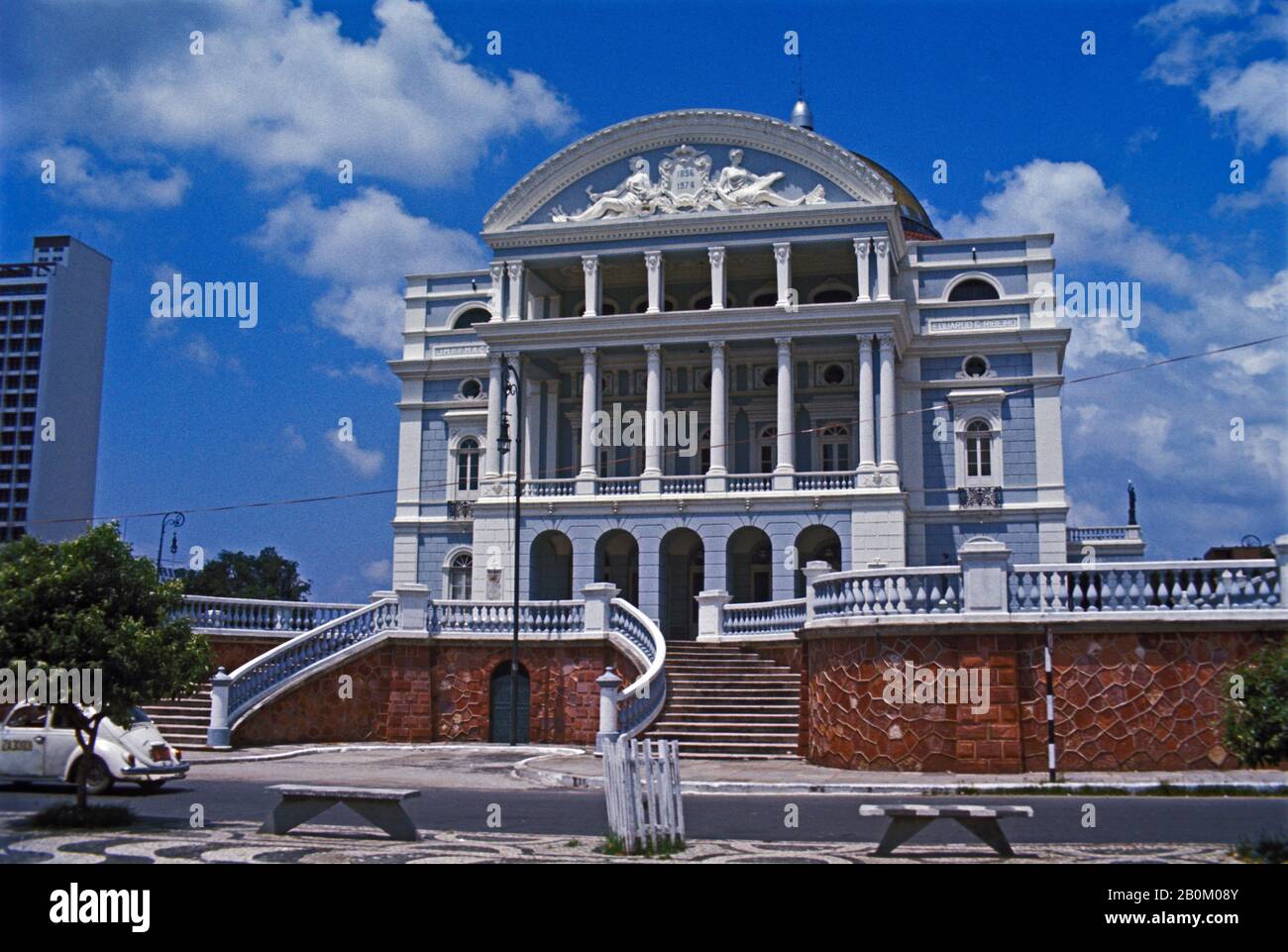 AMAZON, BRAZIL, MANAUS, MAGNIFICENT OPERA HOUSE DATES BACK TO THE TIME ...