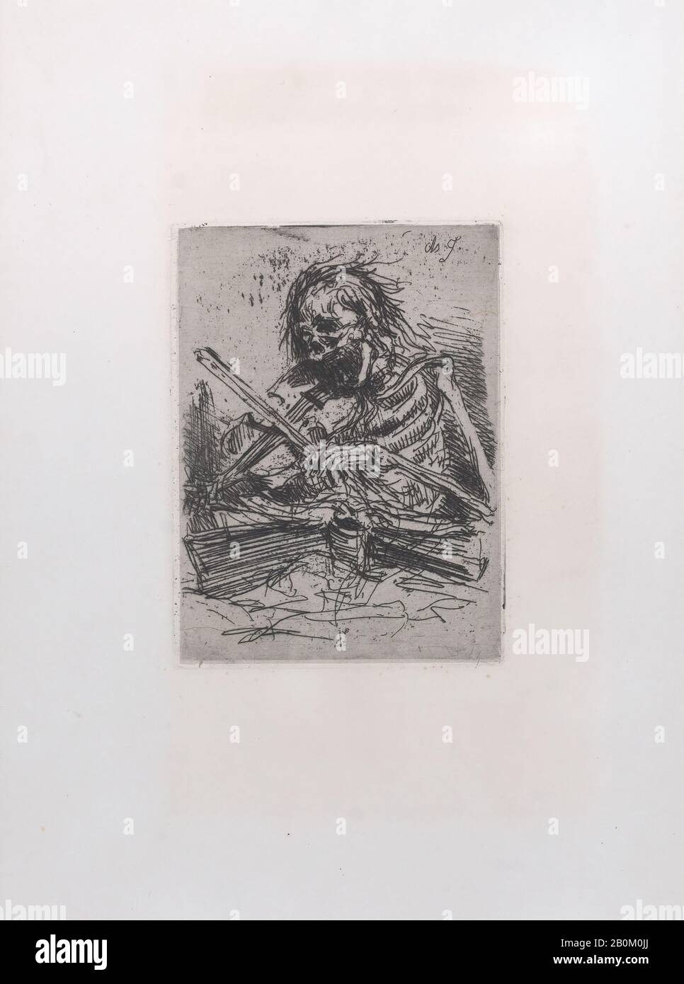 Death playing the violin hi-res stock photography and images - Alamy