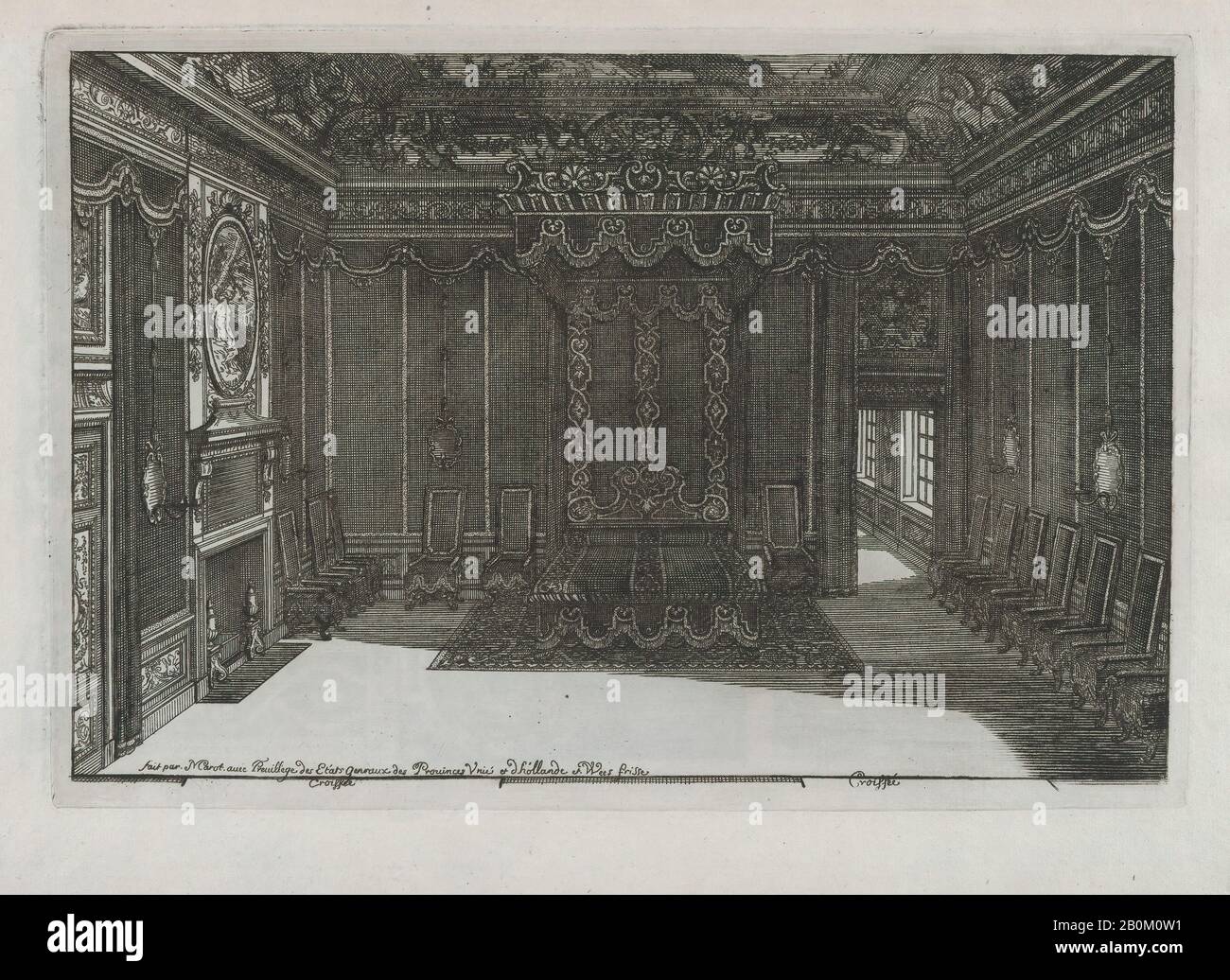 Daniel marot bed hi-res stock photography and images - Alamy