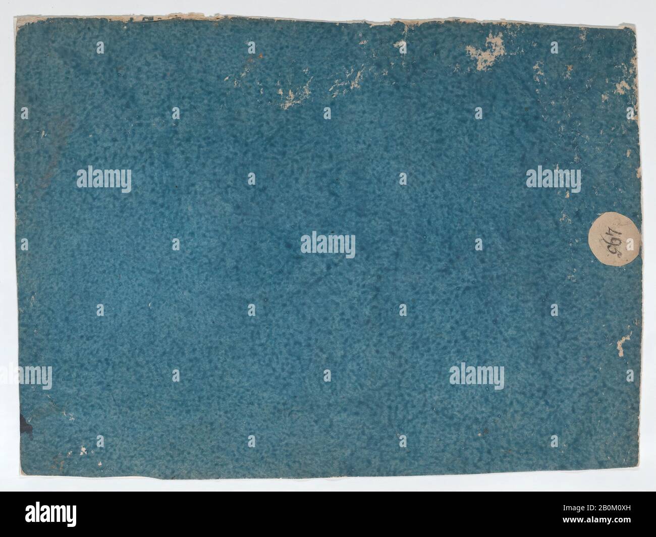 Anonymous, Blue paste paper, Anonymous, 18th century, 18th century ...