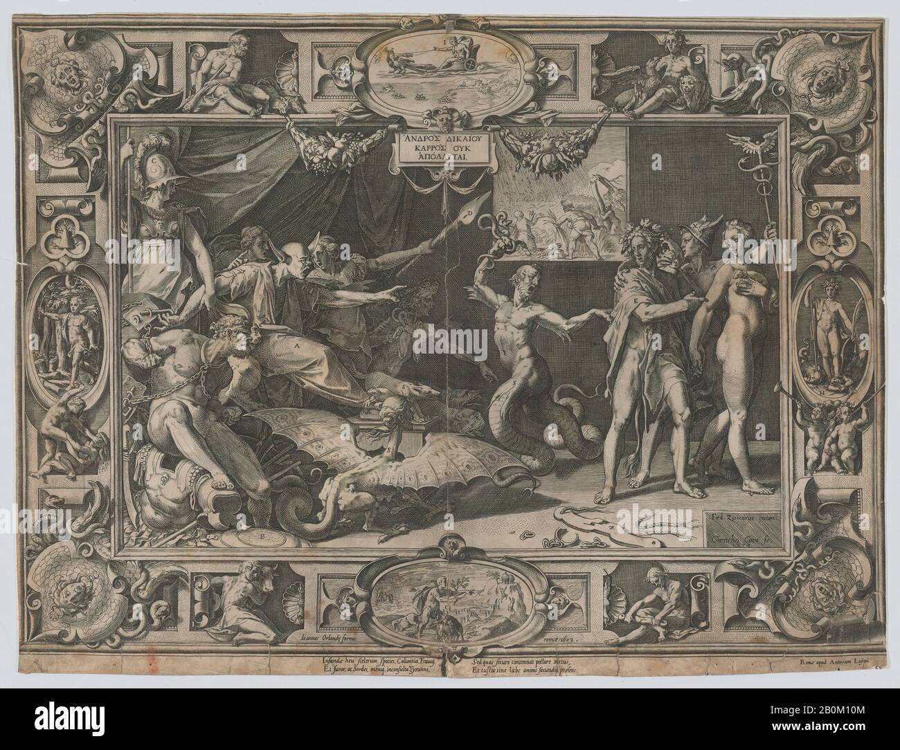 Cornelis Cort, The Calumny of Apelles, Cornelis Cort (Netherlandish ...