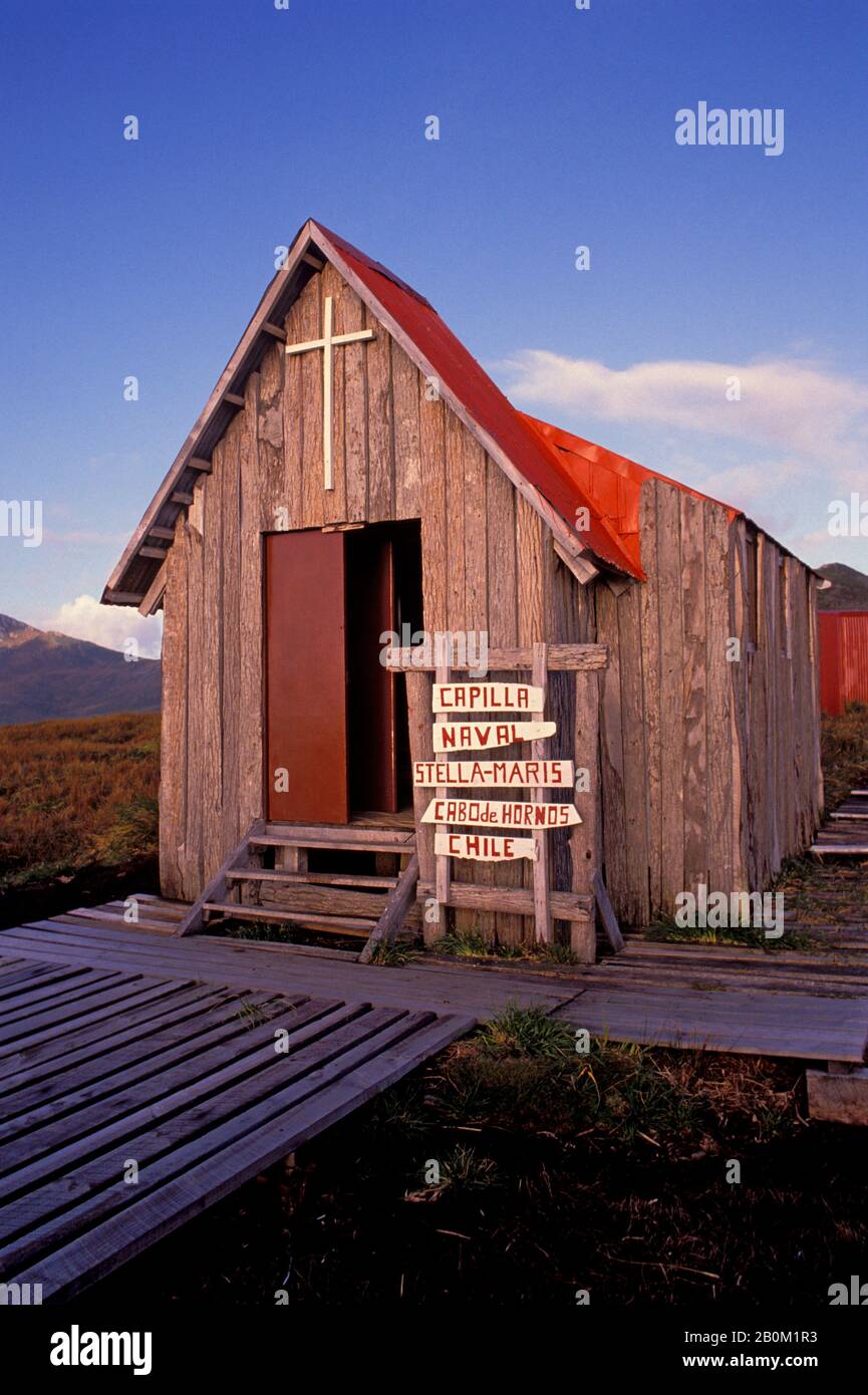 CHILE, CAPE HORN, CHAPEL Stock Photo - Alamy
