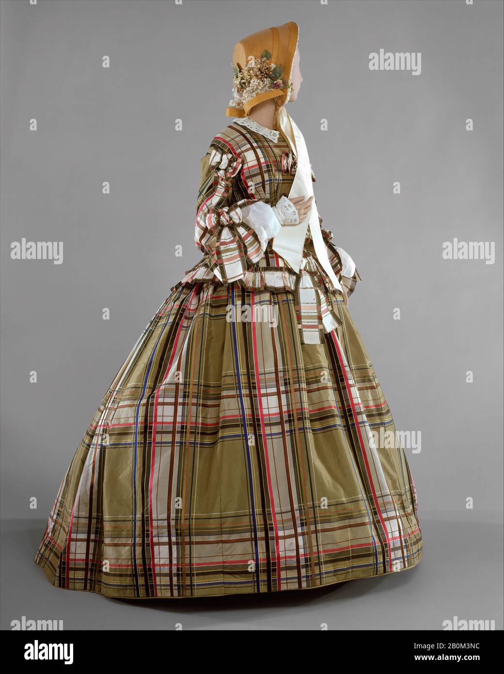 Dress, European, ca. 1857, European, silk Stock Photo - Alamy