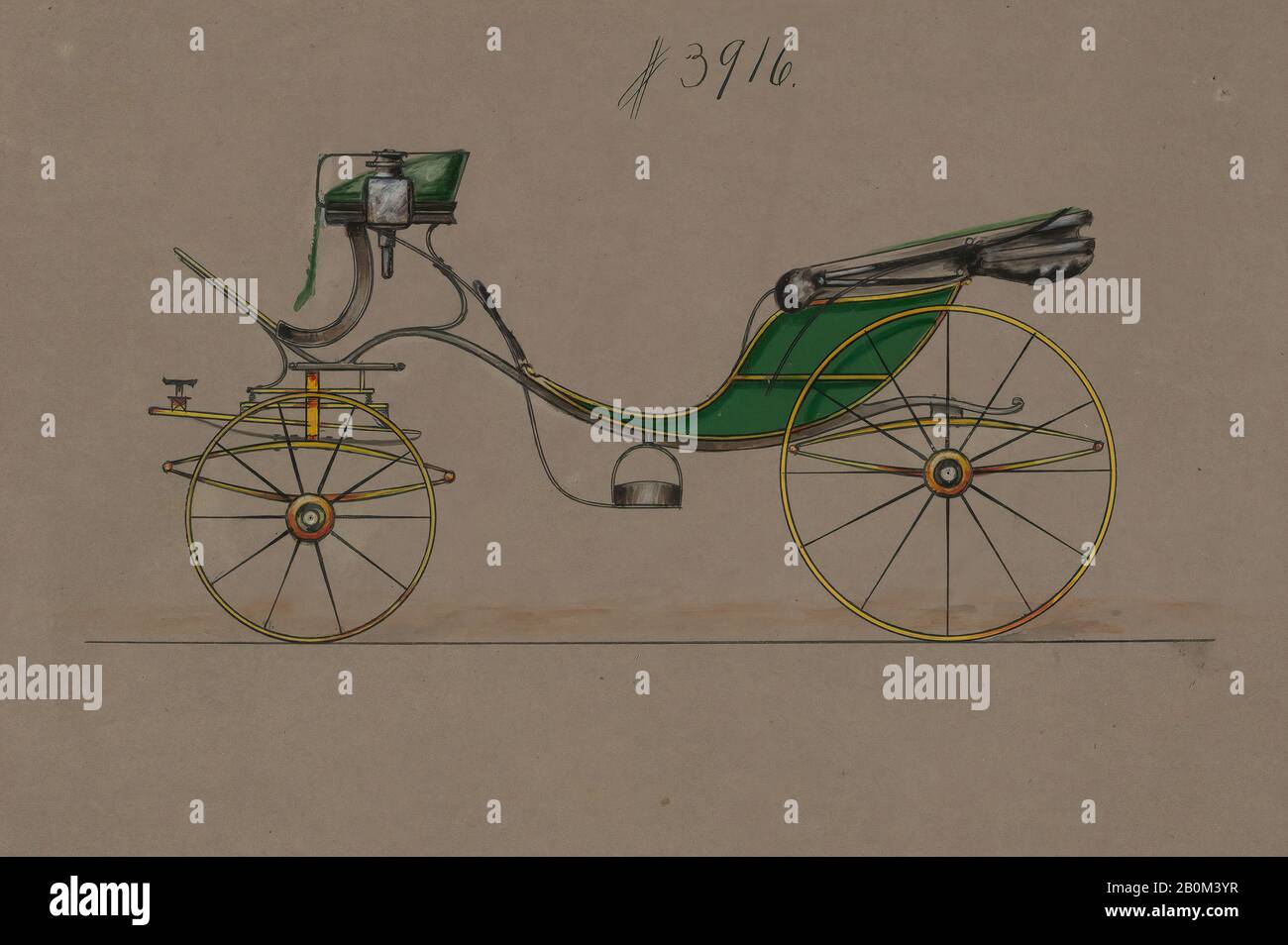Brewster & Co., Design for Victoria, no. 3916, Brewster & Co. (American ...