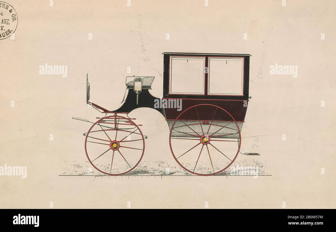 Brewster & Co., Design for Wagonette or Omnibus, Brewster & Co ...