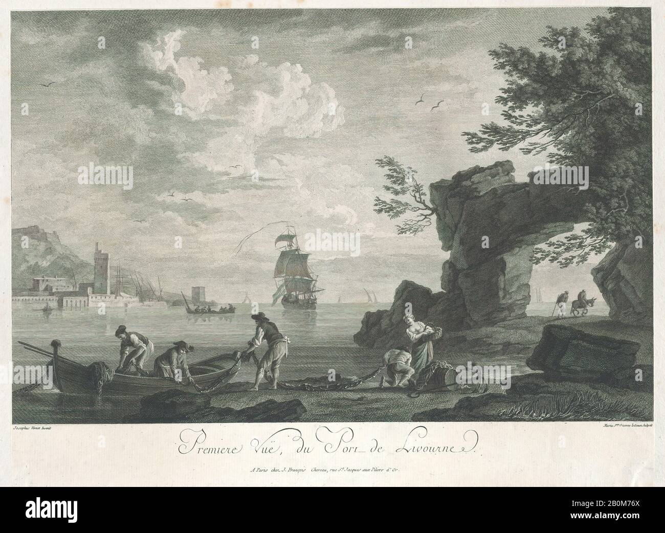 First view of the port of livourne hi-res stock photography and images ...