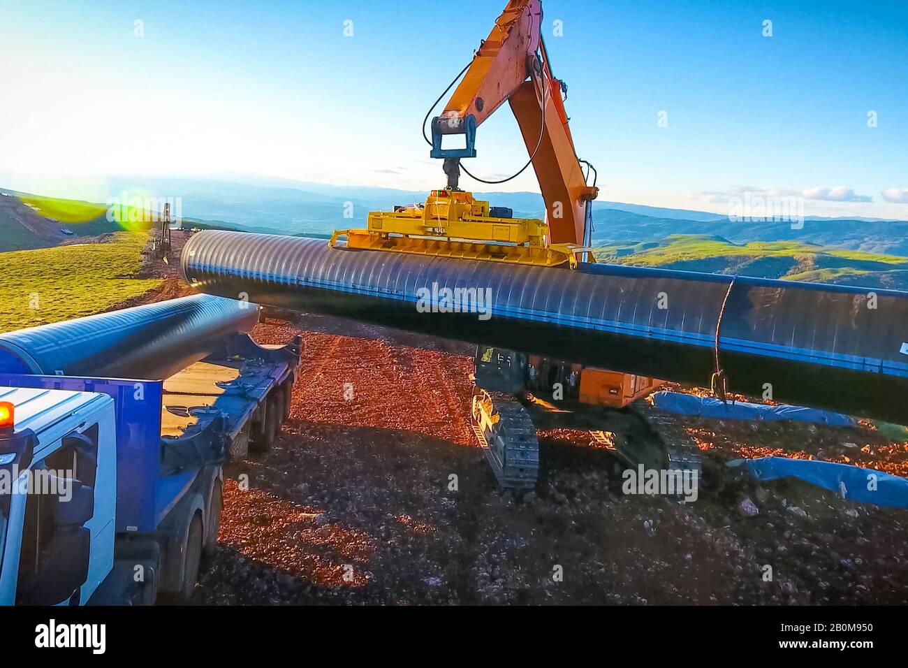 Hdpe Pipe High Resolution Stock Photography and Images - Alamy