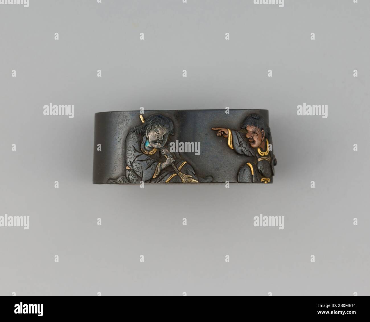 Copper silver alloy shibuichi hi-res stock photography and images - Alamy