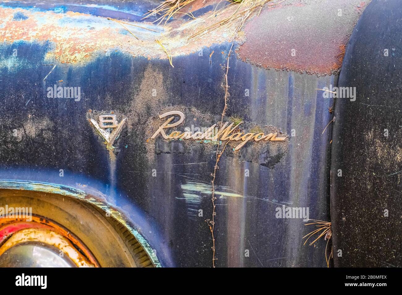 Ranch Wagon V8 Stock Photo - Alamy