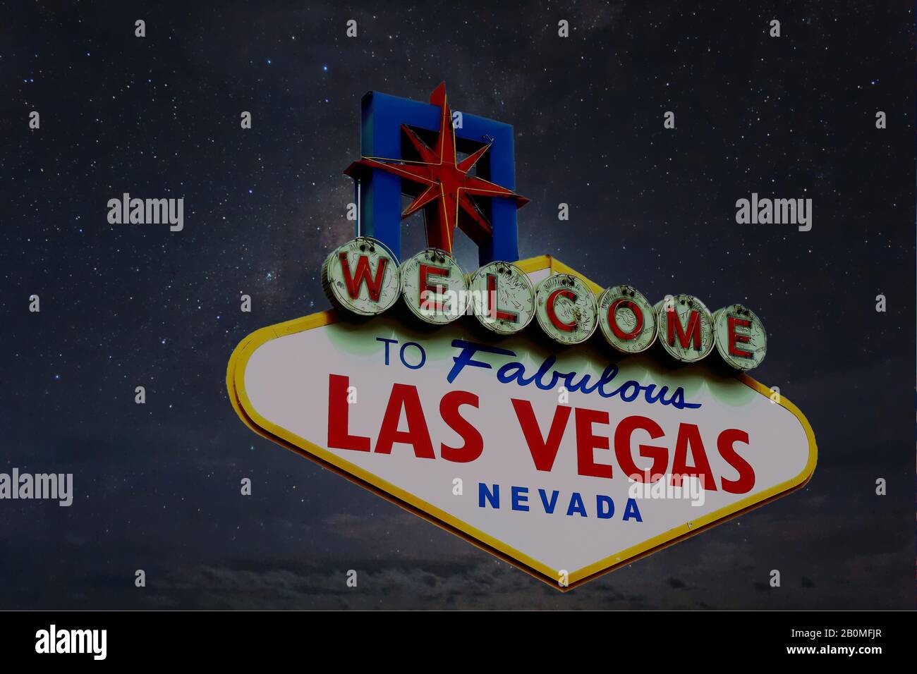 Las Vegas Sign Isolated Stock Photo - Alamy
