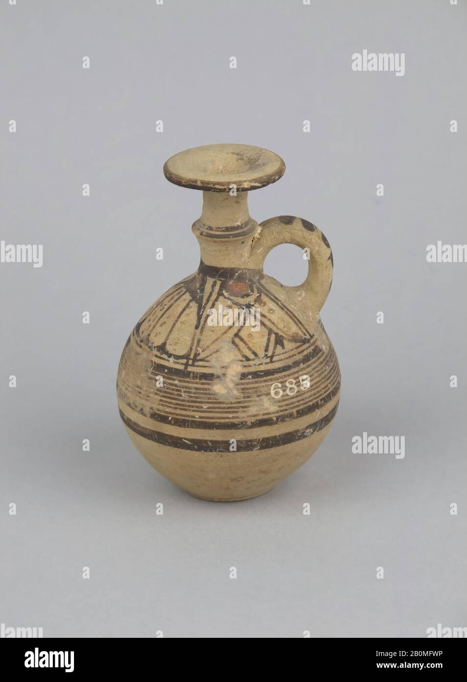 Juglet, Cypriot, Cypro-Archaic I, Date 750–600 B.C., Cypriot ...