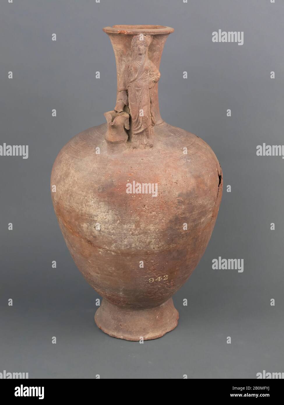 Jug, Cypriot, Cypro-Classical I, Date 480–400 B.C., Cypriot, Terracotta ...