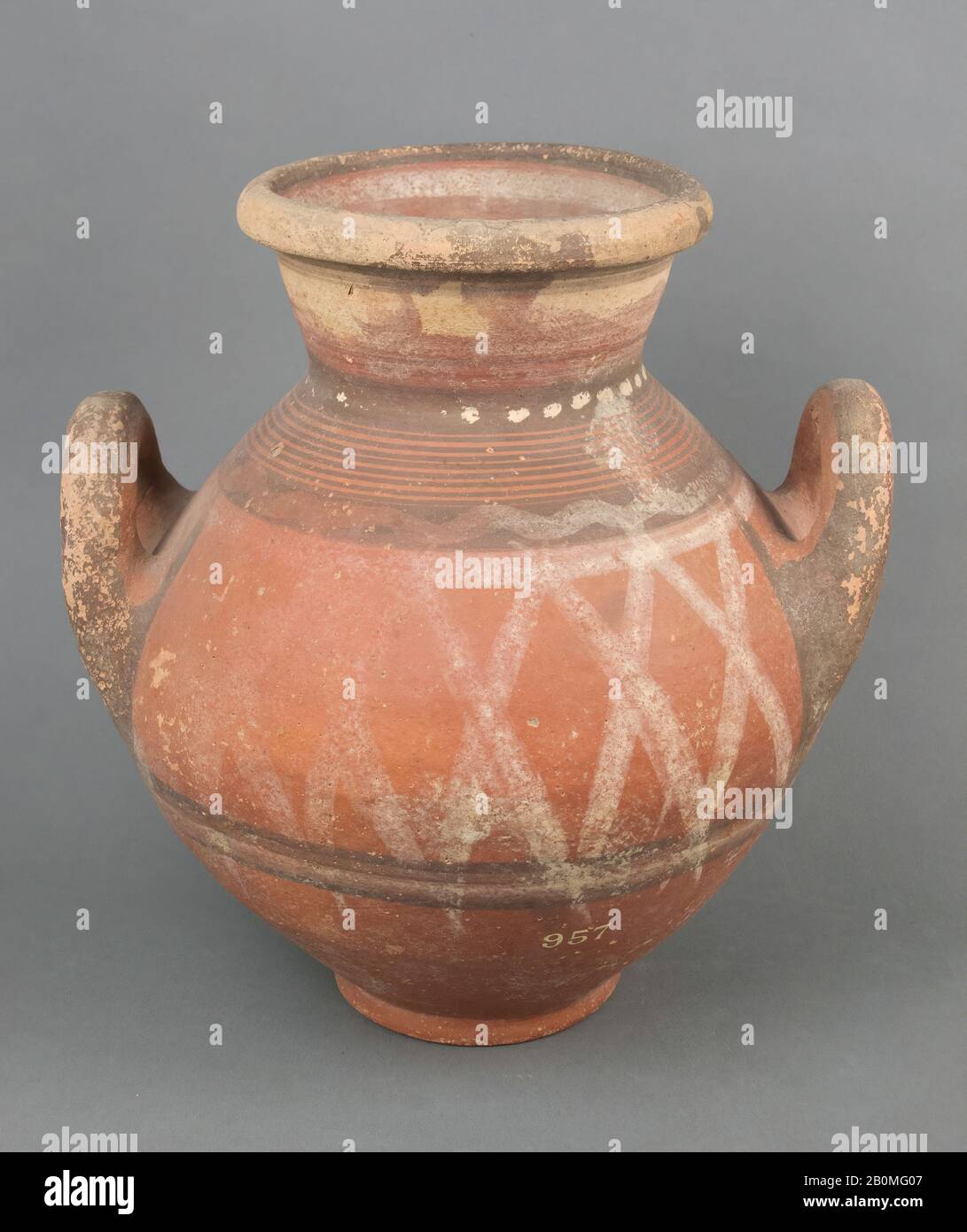 Amphora, Cypriot, Hellenic, Culture: Cypriot, Terracotta, Other: 10 9/ ...