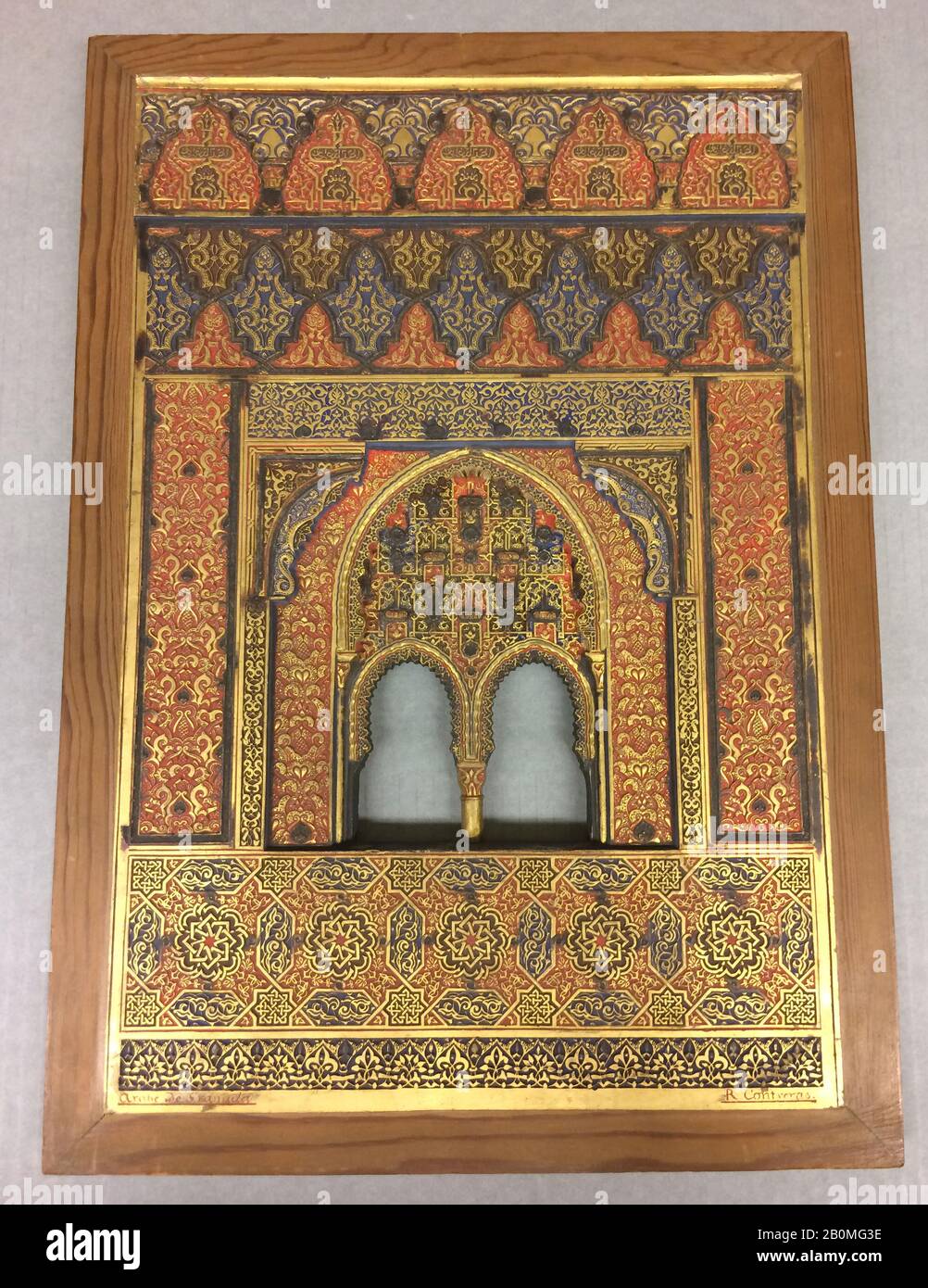 Rafael Contreras, Architectural Model Based on the Alhambra, Rafael ...