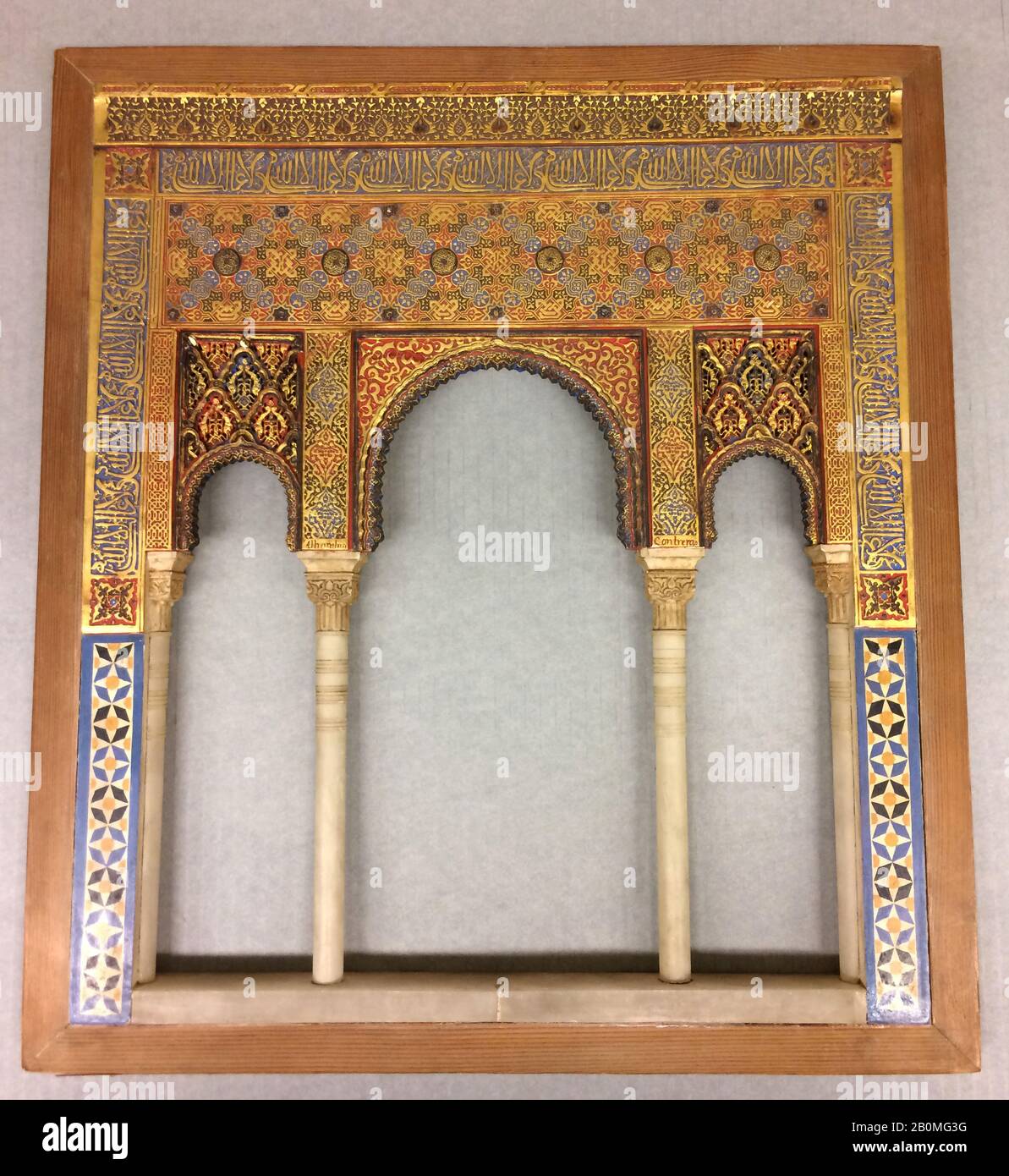 Rafael Contreras, Architectural Model based on the Alhambra, Rafael ...