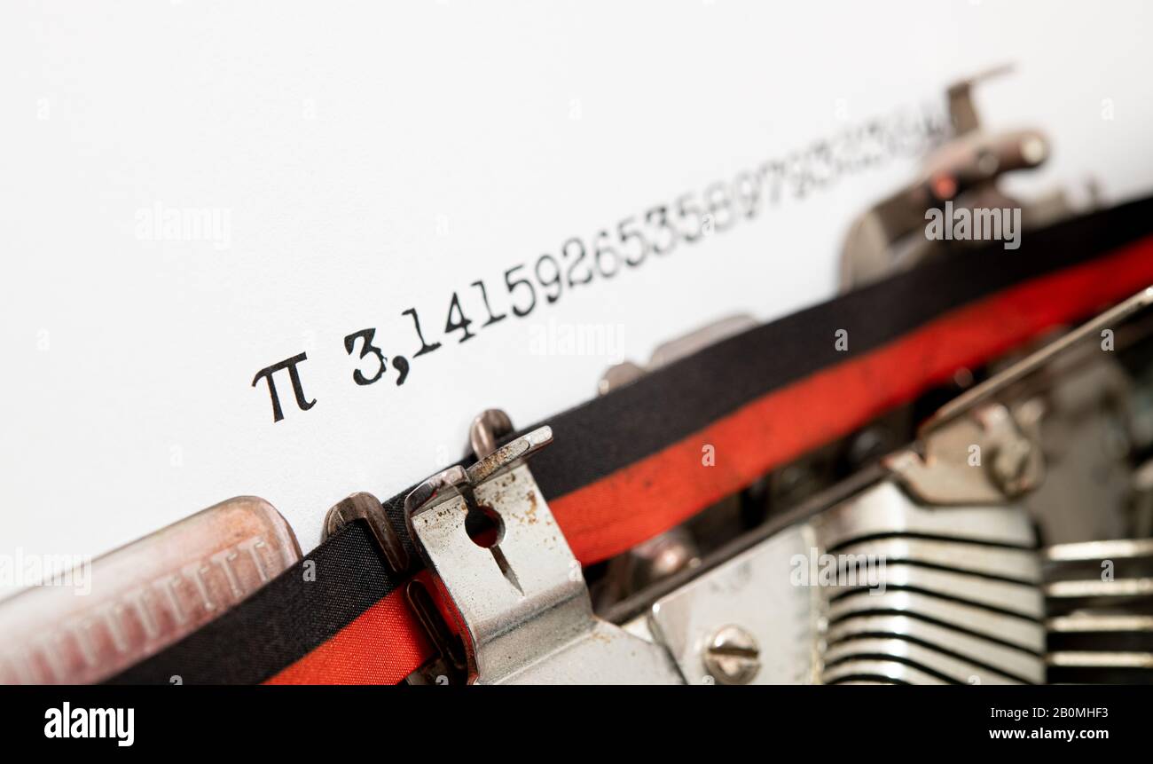 Pi symbol and number hi-res stock photography and images - Alamy