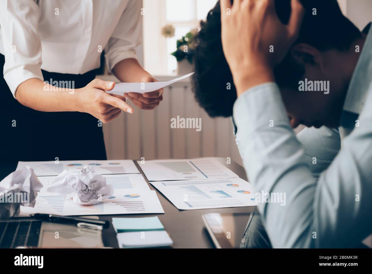 Difficult discussion hi-res stock photography and images - Alamy