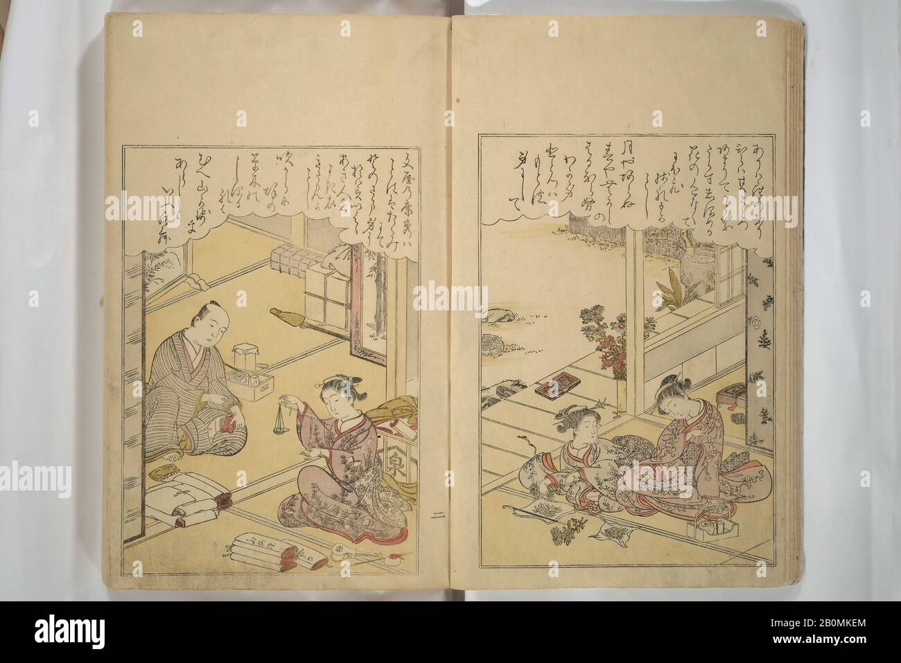 Nishiki hyakunin isshu azuma ori hi-res stock photography and images ...