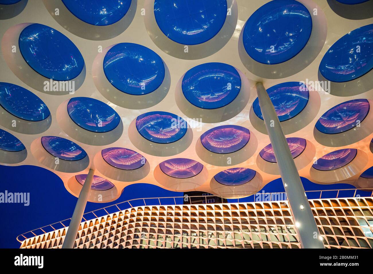 Utrecht, Netherlands - January 08, 2020. Modern architecture of ...