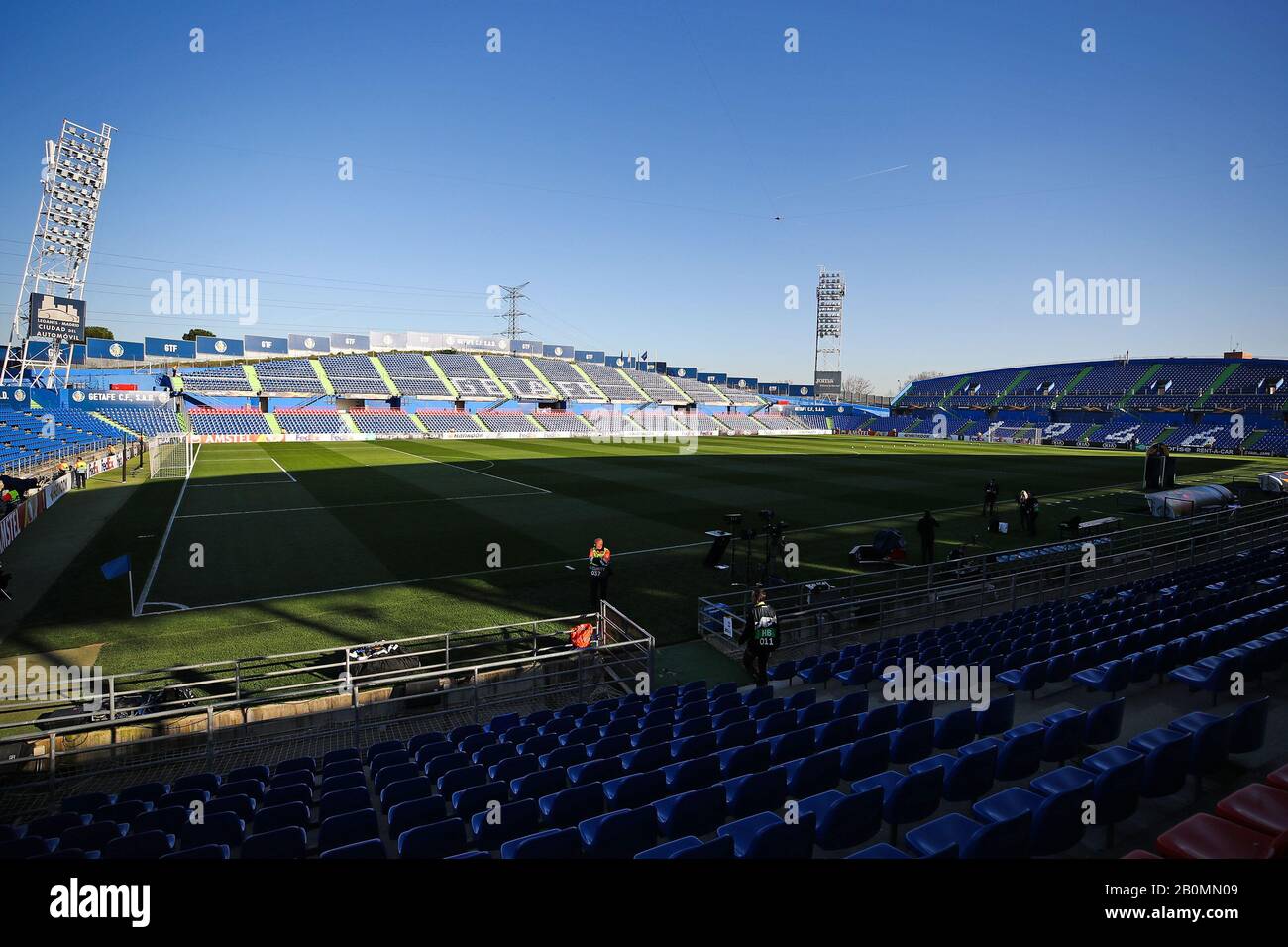 20 february 2020 Getafe, Spain Soccer Getafe v Ajax L-r: Stadion Getafe ...
