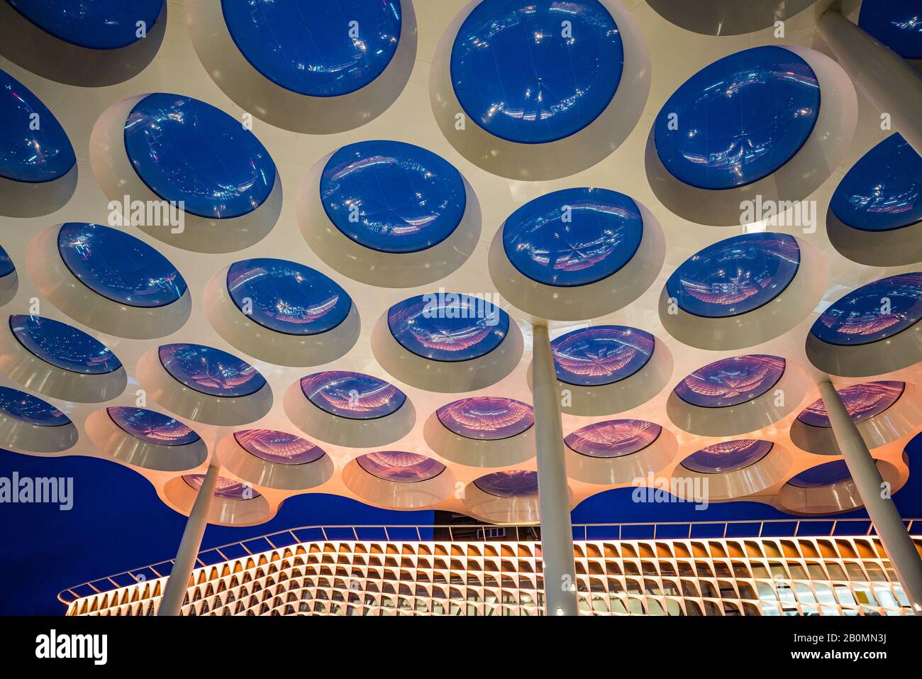 Utrecht, Netherlands - January 08, 2020. Modern architecture of ...