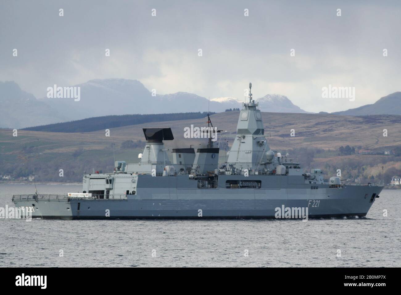 German frigate fgs hessen f221 hi-res stock photography and images - Alamy