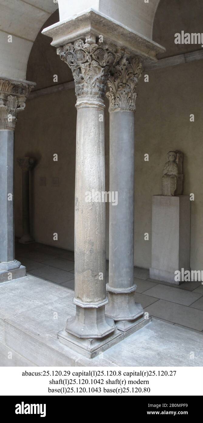 Column Shaft, French, late 12th century, Made in Languedoc, France ...