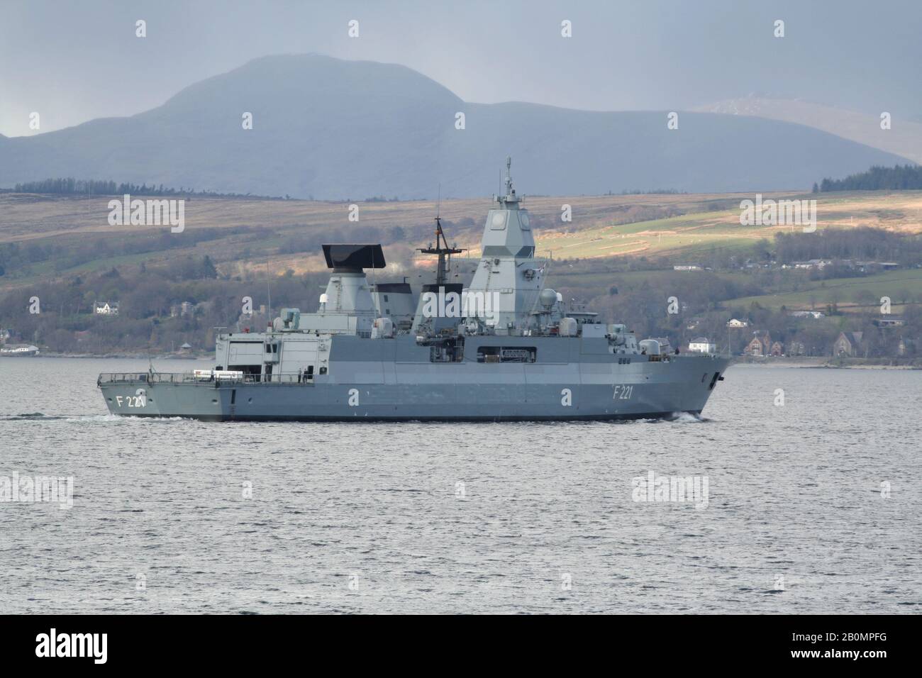 German frigate fgs hessen f221 hi-res stock photography and images - Alamy