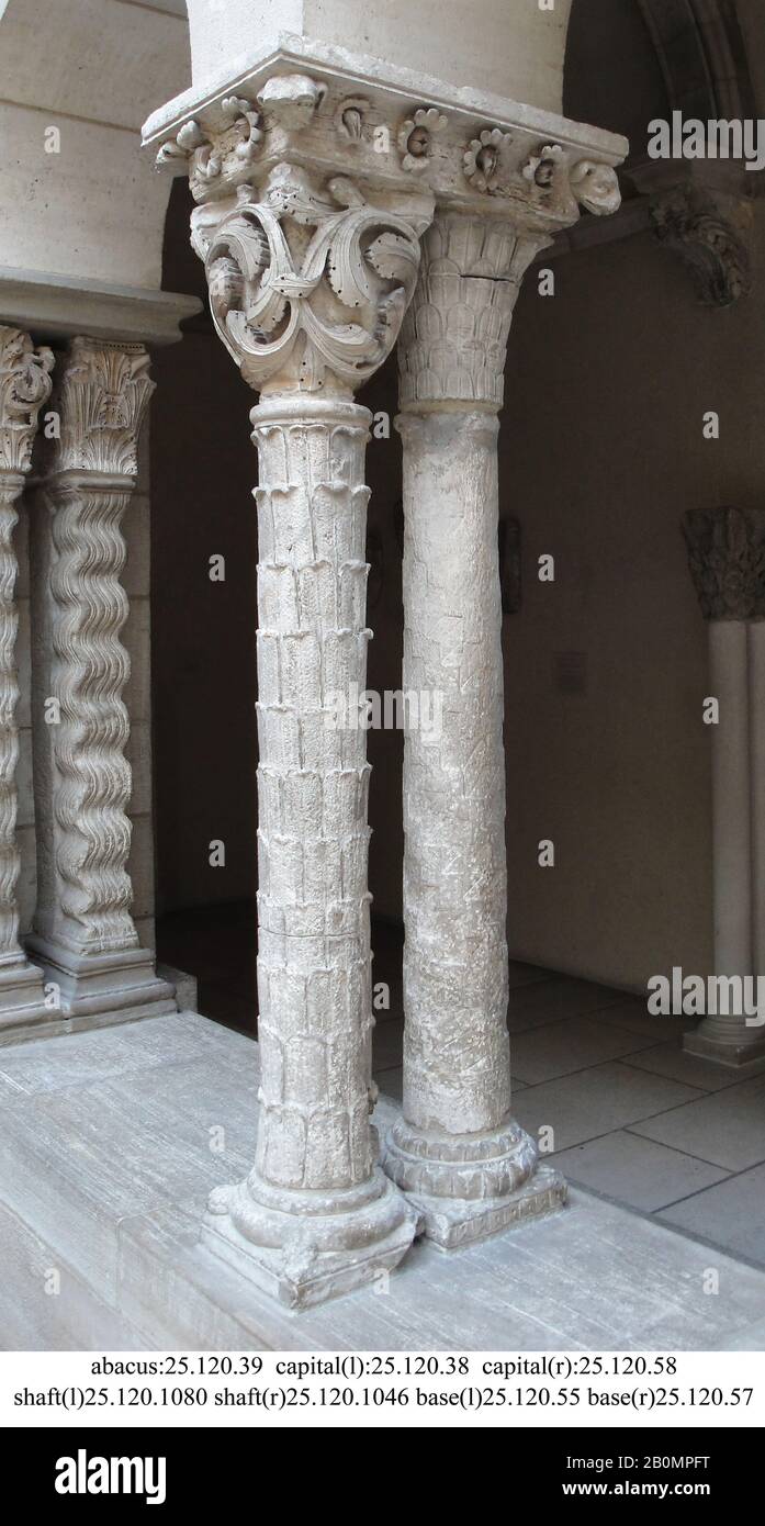 Column Shaft, French, late 12th century, Made in Languedoc, France ...