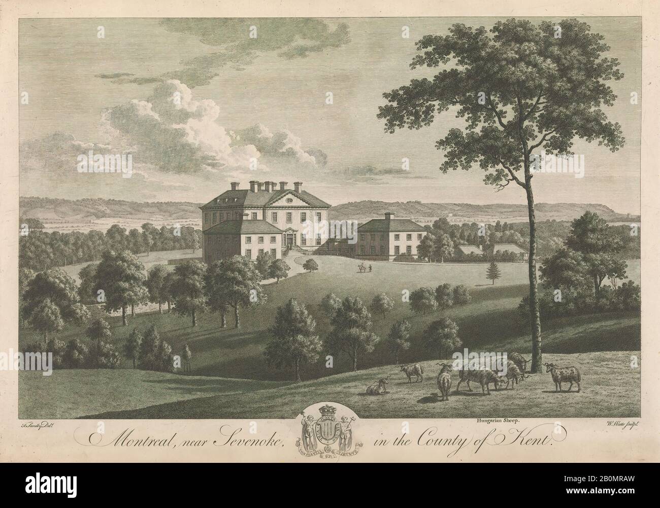 Etched by William Watts, Montreal, near Sevenoke, in the County of Kent ...