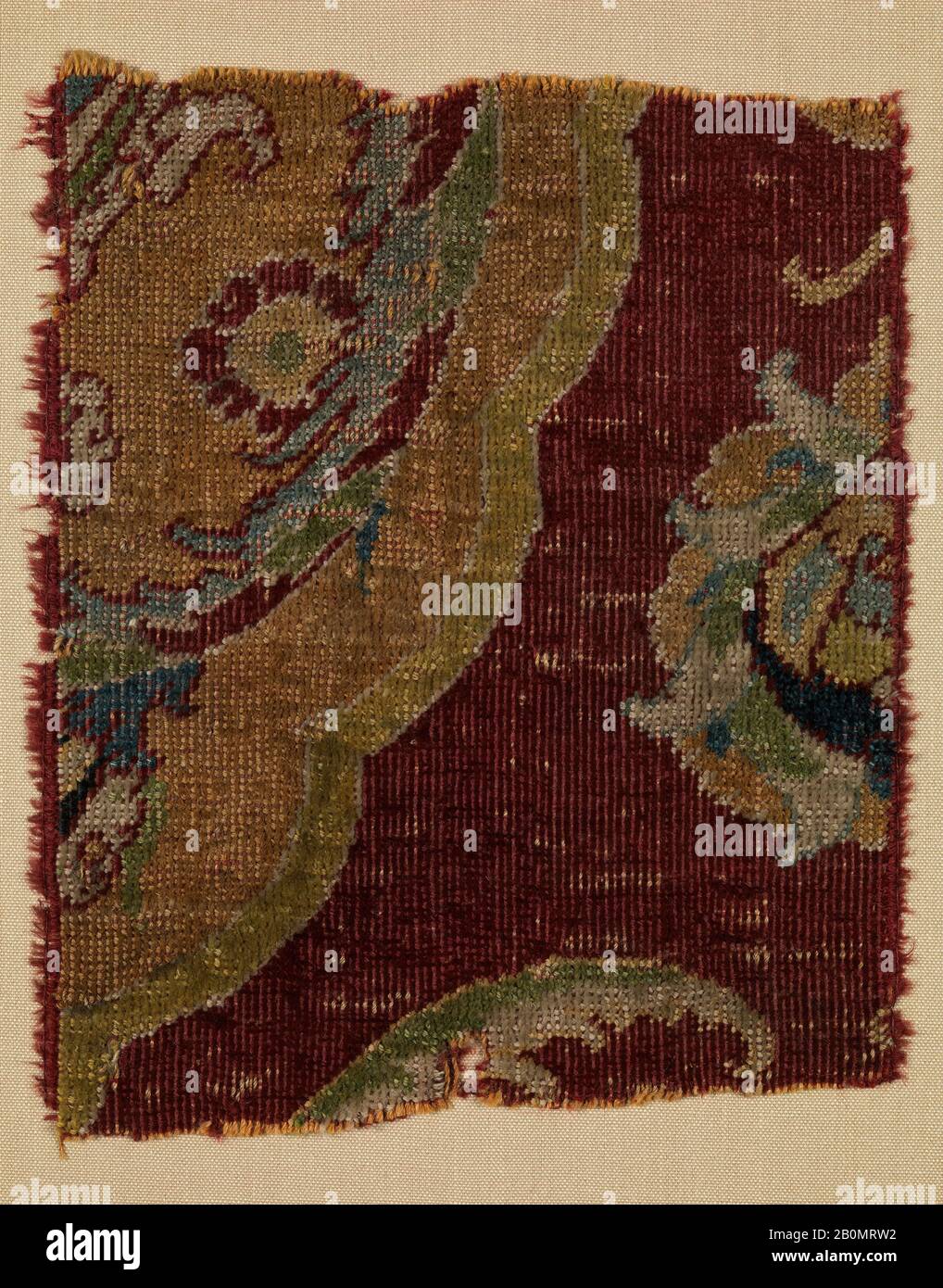 Carpet Fragment, Carpet fragment, ca. 17th century, Country of Origin ...