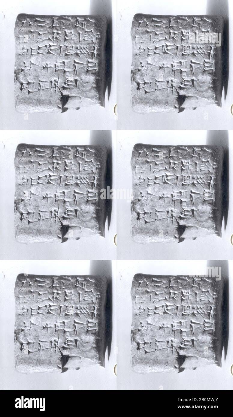 Sumerian Cuneiform Tablet High Resolution Stock Photography and Images ...