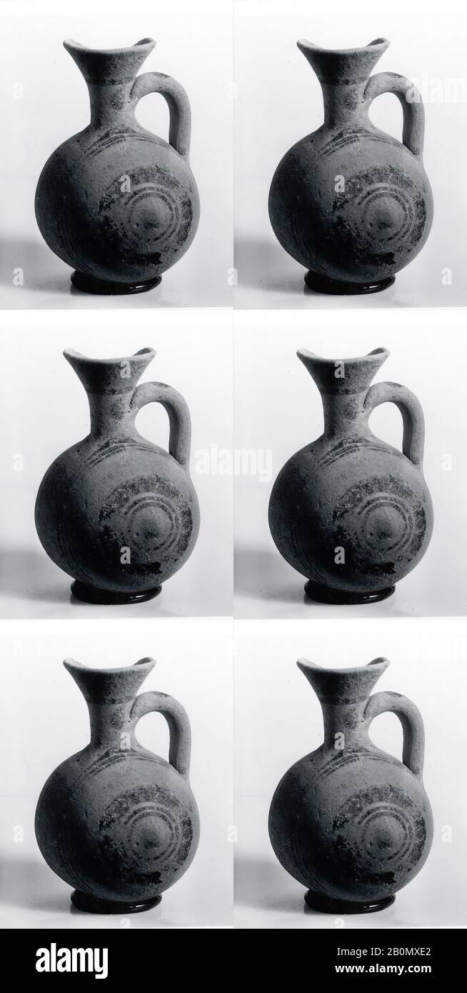 Barrel jug, Iron Age II, Date ca. late 8th–7th century B.C., Levant ...