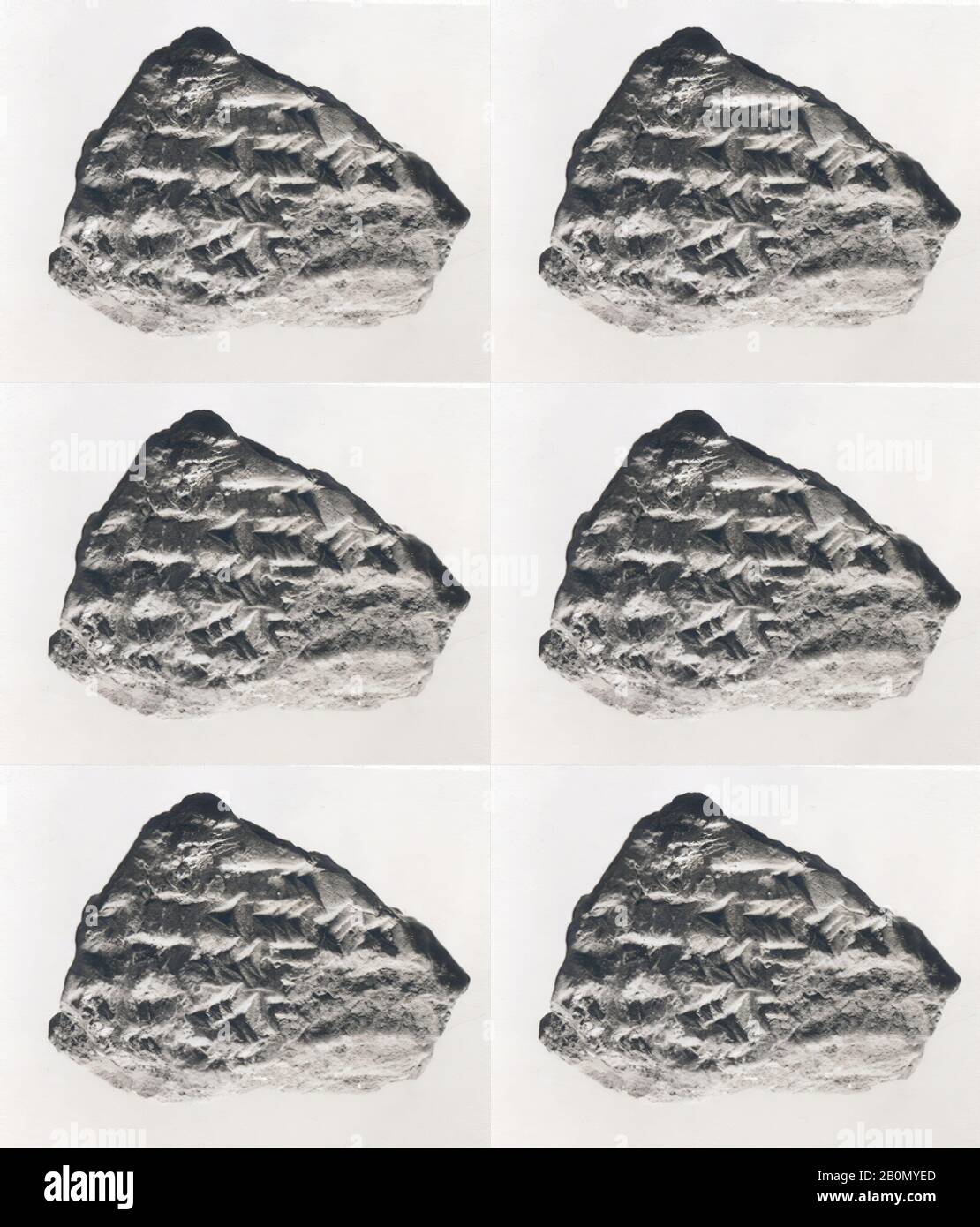 Cuneiform tablet: fragment of a table of reciprocals, ca. late 1st ...