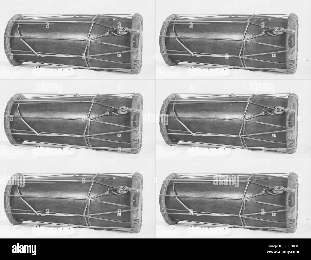 Klong Khek, Thai, late 19th century, Thailand, Thai, Wood and skin., H ...